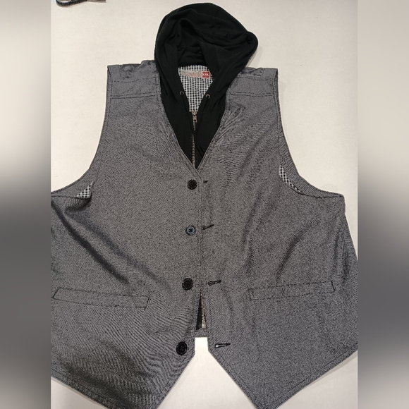 Sovereign Code | Suits & Blazers | Mens Hooded Vest | Poshmark